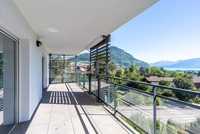 Appartement à vendre - Annecy-le-Vieux, Annecy-le-Vieux Est - 3 pièces - 2 chambres