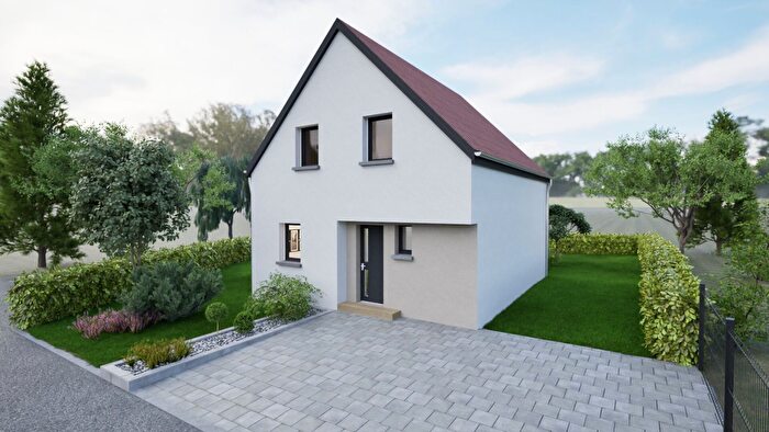 Maison à vendre - Huttenheim - 4 pièces - 3 chambres