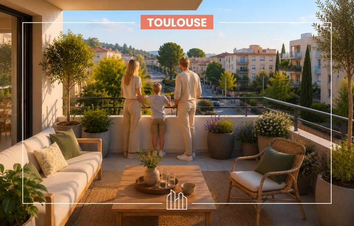 Toulouse, L'Ormeau, La Terrasse, La Grande Plaine - Maison 3 pièces à vendre