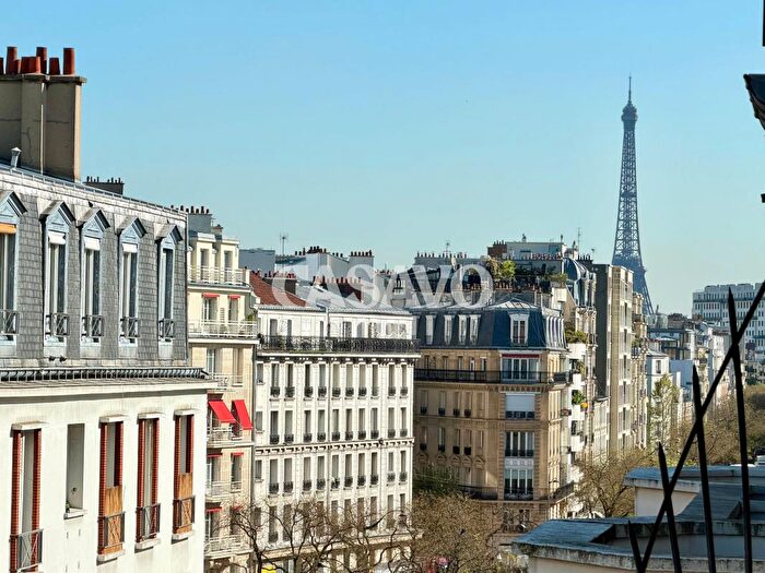 Appartement 6 pièces à Paris 16ème, Porte de Saint-Cloud, Auteuil-Sud, à vendre