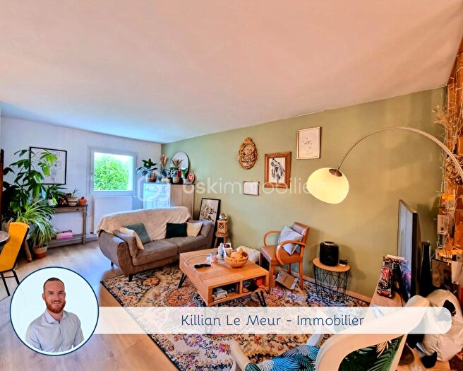 Appartement à vendre - Quimper, Kerfeunteun, Cuzon - 3 pièces - 2 chambres