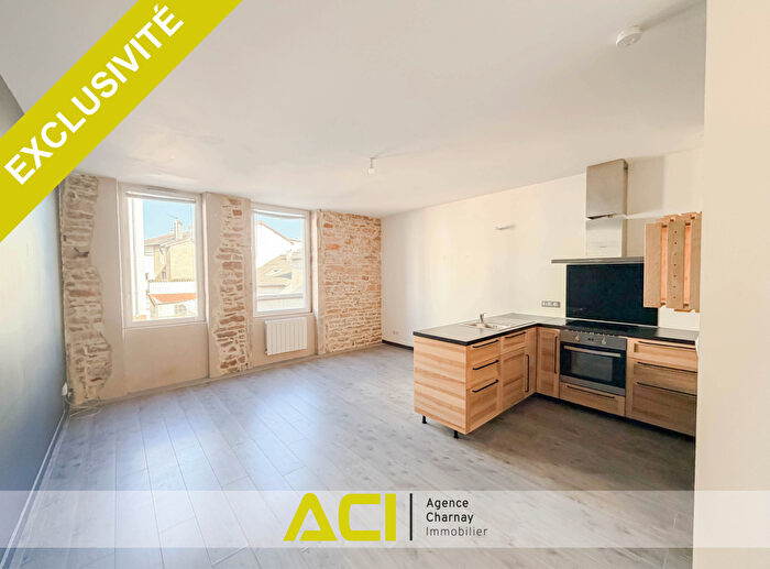 Appartement à vendre - Saint-Laurent-sur-Saône - 2 pièces - 1 chambre