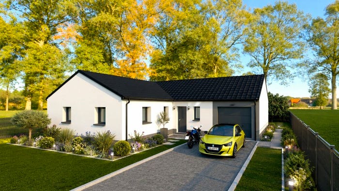 Maison 4 pièces à vendre à Courchelettes