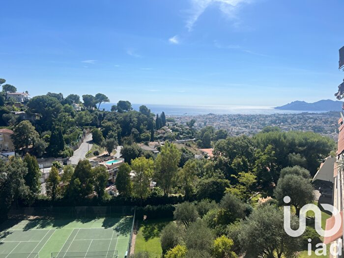Appartement à vendre - Le Cannet, Haut Cannet - 3 pièces - 2 chambres