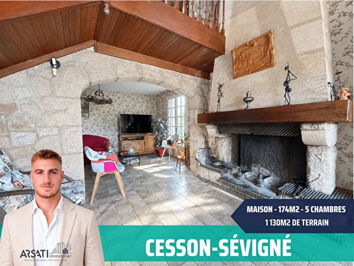 Cesson-Sévigné : Maison 6 pièces à vendre