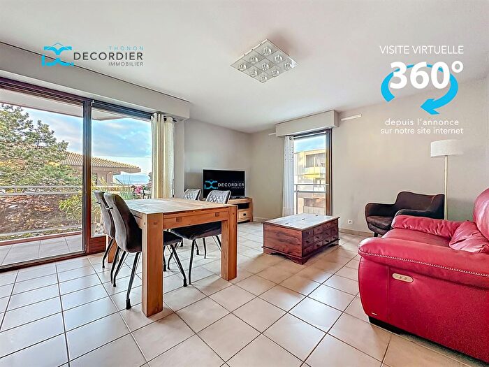 Appartement à vendre - Thonon-les-Bains, Ouest - 3 pièces - 2 chambres