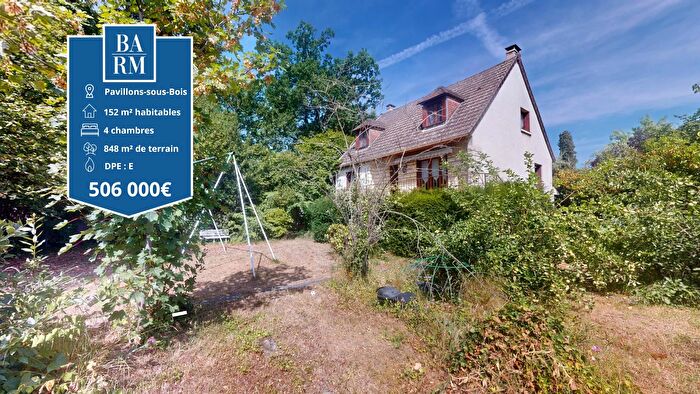 Les Pavillons-sous-Bois, Coquetiers : Maison 6 pièces à vendre