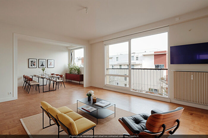 Appartement à vendre - Nantes, Sainte-Thérèse, Rond-Point de Vannes - 4 pièces - 2 chambres