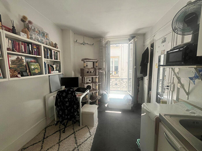 Paris 11ème, Léon-Blum, Folie-Regnault : Appartement 1 pièce à vendre