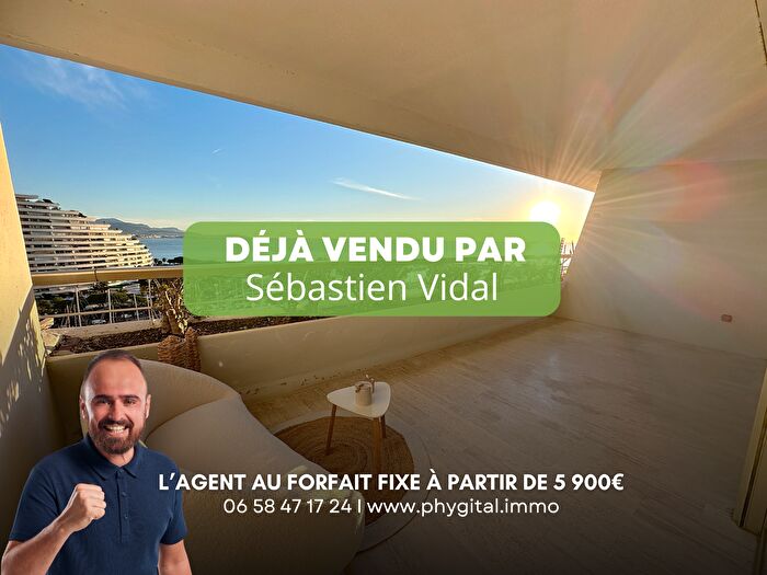 Appartement à vendre - Villeneuve-Loubet, Plage - 2 pièces - 1 chambre