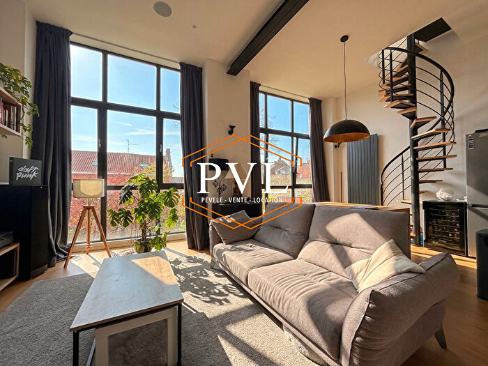 Appartement à vendre - Tourcoing, Centre-ville - 2 pièces - 1 chambre