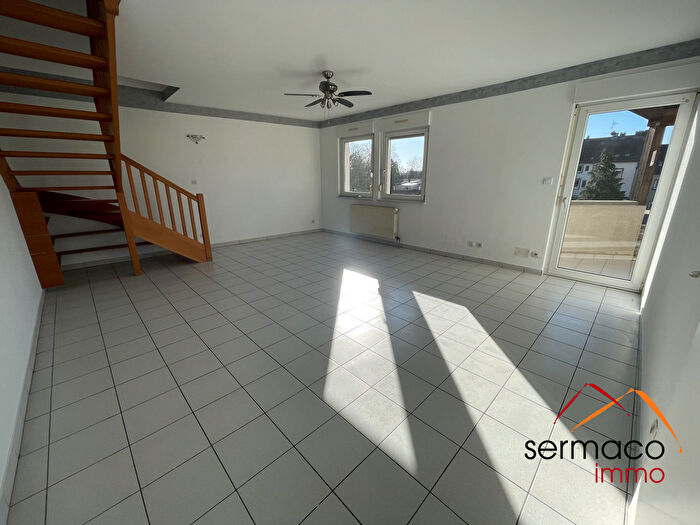 Appartement à louer - Sarreguemines - 2 pièces - 1 chambre