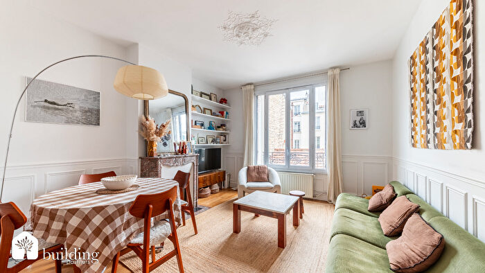 Levallois-Perret, Front de Paris : Appartement 3 pièces à vendre