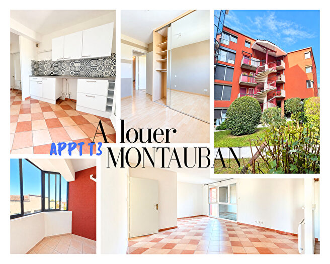Appartement 3 pièces à Montauban, Pomponne, à louer