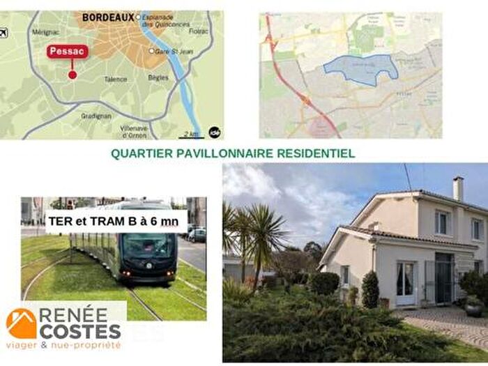 Maison à vendre - Pessac, Noës - 4 pièces - 2 chambres