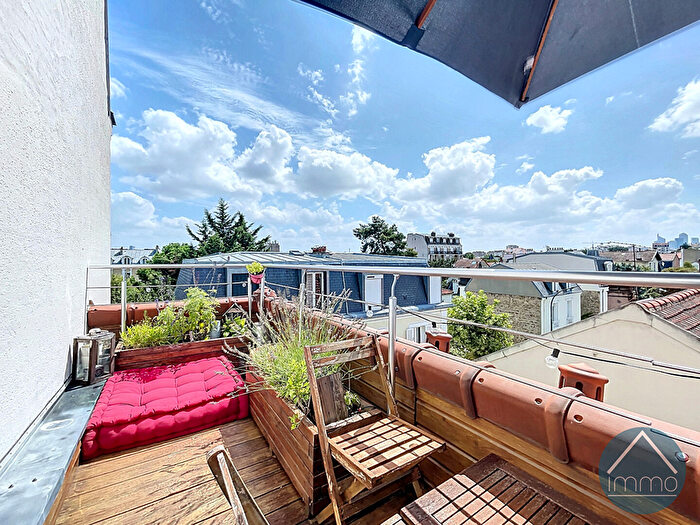 Appartement à vendre - Asnières-sur-Seine, Bécon, Bourguignons - 3 pièces - 2 chambres