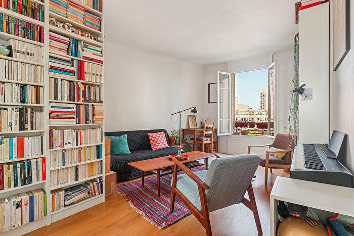 Appartement à vendre - Paris e , Mouzaia - 2 pièces - 1 chambre