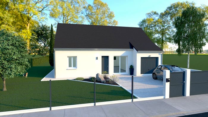 Artannes-sur-Indre - Maison 4 pièces à vendre