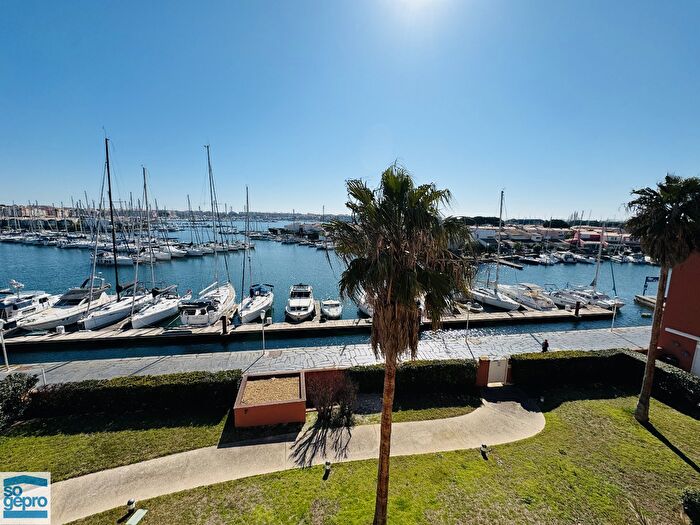 Appartement à vendre - Agde, Le Cap dAgde - 3 pièces - 2 chambres