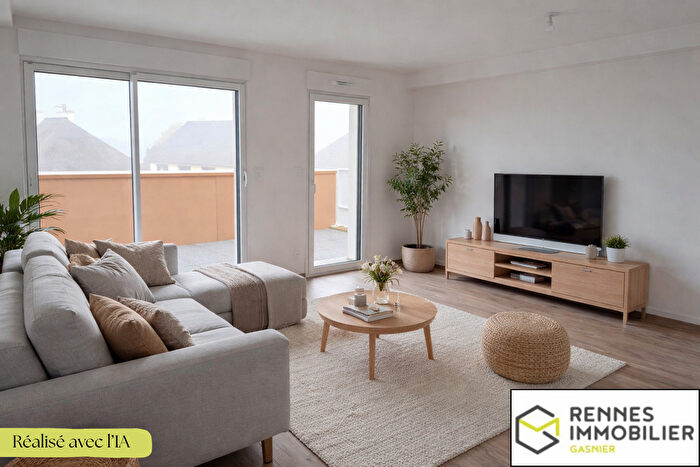 Appartement à vendre - Chevaigné - 3 pièces - 2 chambres