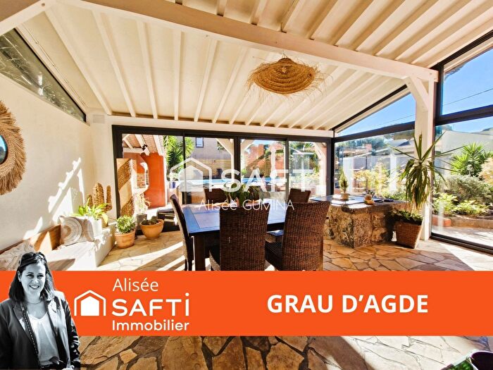 Maison à vendre - Agde, Le Grau dAgde - 5 pièces - 4 chambres