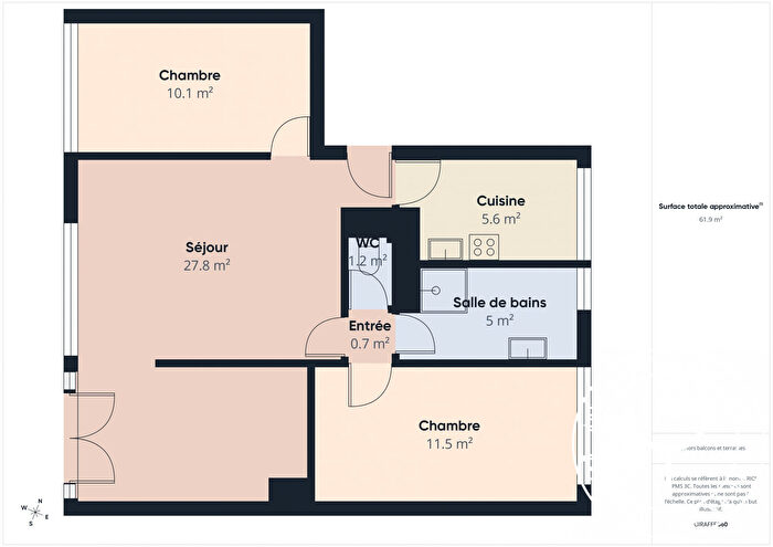 Appartement 4 pièces à vendre à Vitry-sur-Seine, Coteau, Malassis