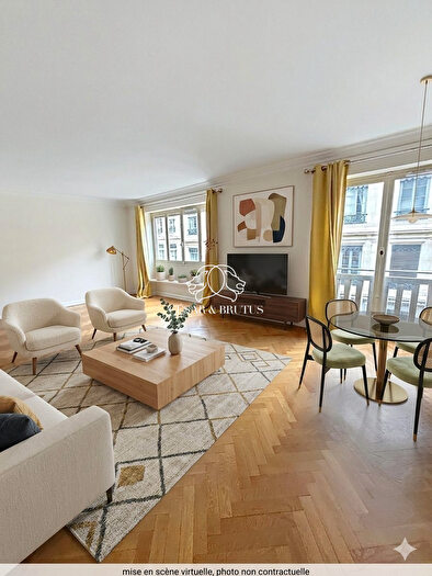Appartement 3 pièces à vendre - Lyon 2ème, Bellecour, Carnot