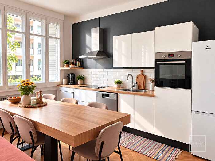 Appartement 3 pièces à Lyon 6ème, Tête d'Or, Vitton, à vendre