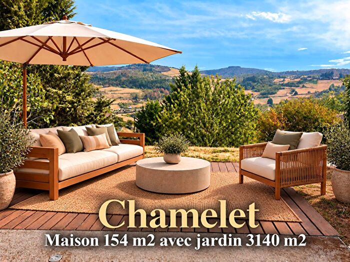 Chamelet - Maison 6 pièces à vendre