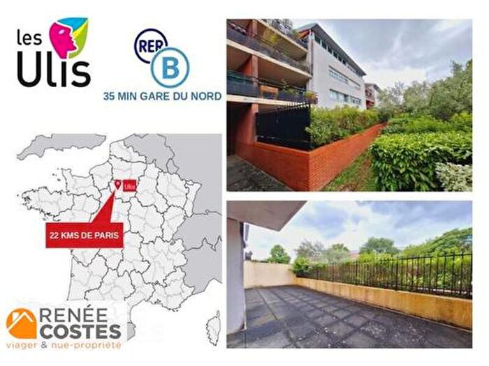 Appartement à vendre - Les Ulis - 3 pièces - 2 chambres