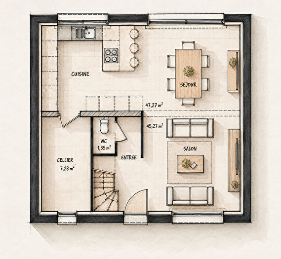 Maisons à vendre et appartements à louer - 3