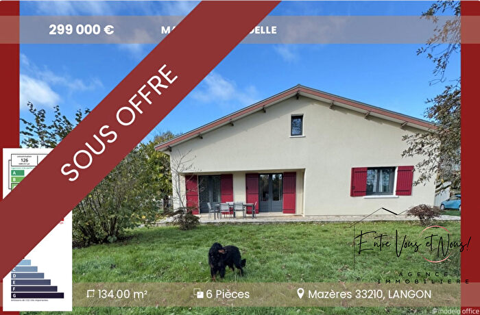 Maison à vendre - Mazères - 6 pièces - 5 chambres