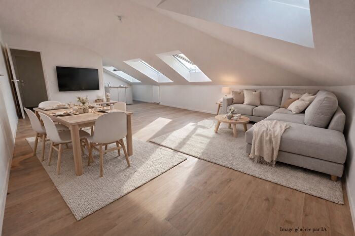 Appartement à vendre - Vaujours - 3 pièces - 2 chambres