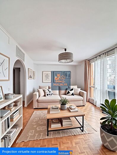 Appartement à vendre - Choisy-le-Roi, Centre-ville, Parc Prairie, Hautes Bornes - 3 pièces - 2 chambres