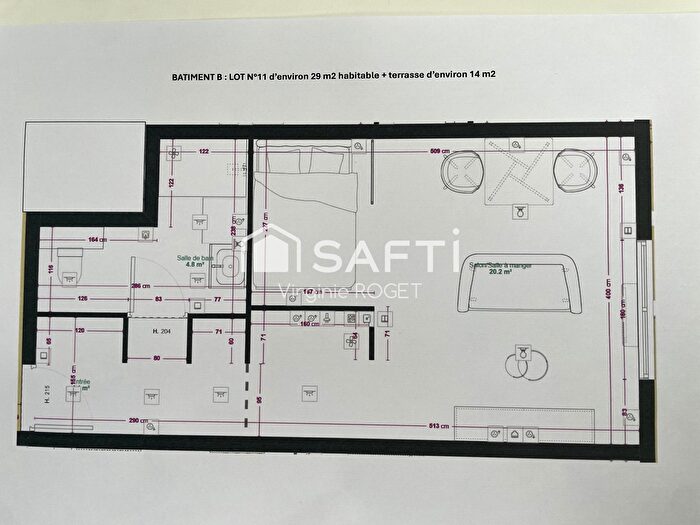 Reims, Jamin, Jaurès, Cernay, Epinettes - Appartement 1 pièce à vendre