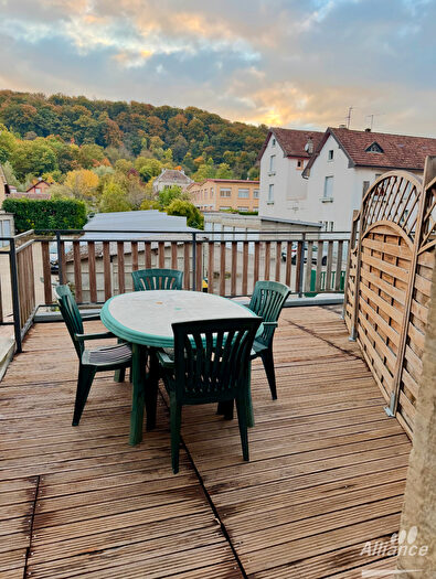 Appartement à louer - Pont-de-Roide-Vermondans - 3 pièces - 3 chambres