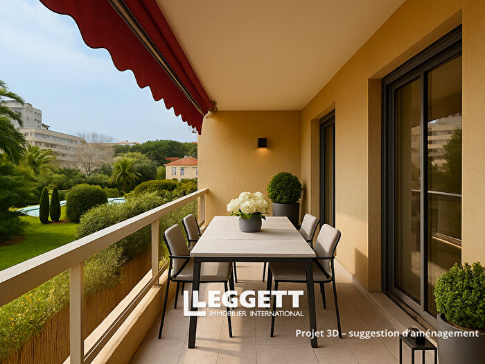 Appartement à vendre - Nice, Saint-Lambert, Bas-Cimiez - 2 pièces - 1 chambre