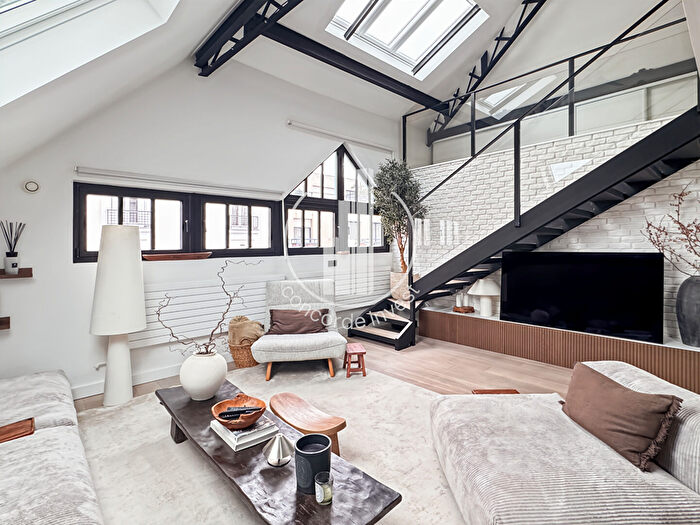 Appartement à vendre - Courbevoie, Hôtel de ville - 3 pièces - 2 chambres