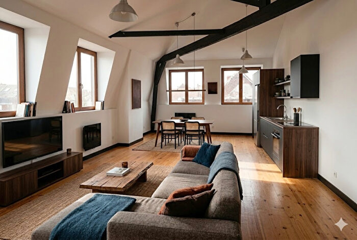 Appartement à vendre - Tourcoing, Croix Rouge - 3 pièces - 3 chambres