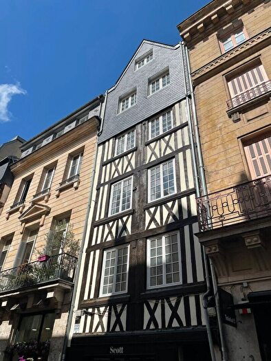 Appartement à louer - Vieux Marché-Cathédrale, Rouen - 1 pièce