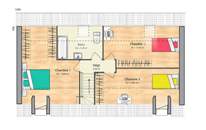 Maisons à vendre et appartements à louer - 3