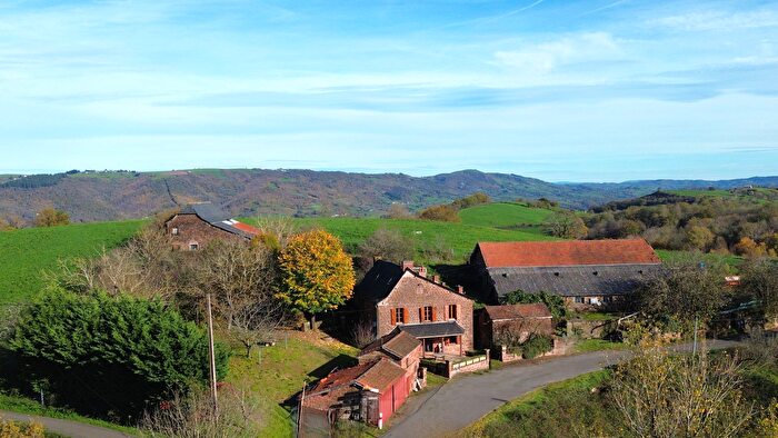 Maison à vendre - Saint-Cyprien-sur-Dourdou - 6 pièces - 5 chambres