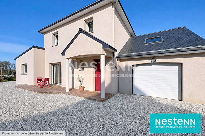 Maison à vendre - Plaintel - 5 pièces - 4 chambres