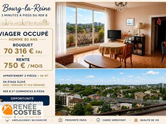 Appartement 2 pièces à vendre - Bourg-la-Reine, République