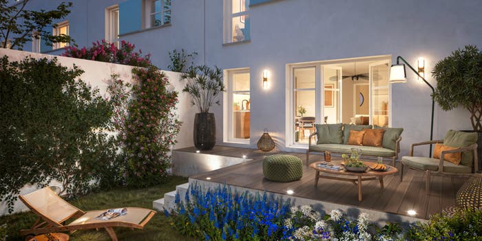 Villeneuve-la-Garenne, Sud - Maison 4 pièces à vendre