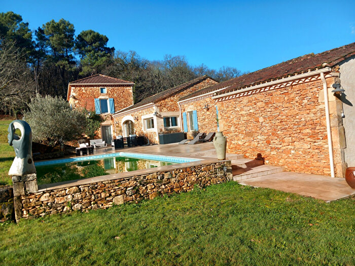 Maison à vendre - Puy-lévêque - 7 pièces - 3 chambres