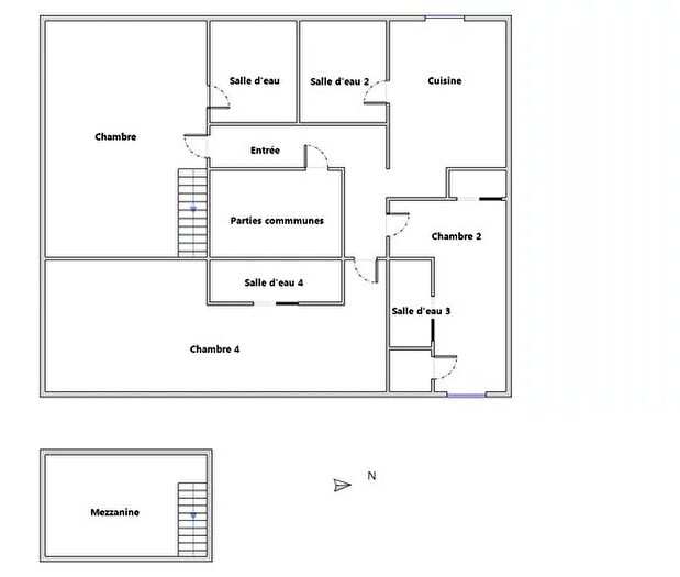 Villejuif, Centre-ville : Appartement 4 pièces à vendre