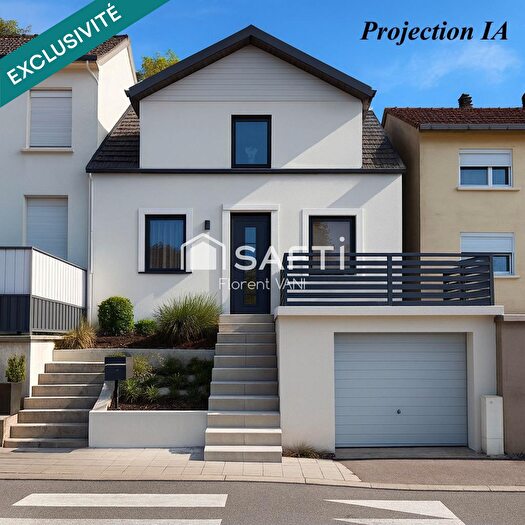 Maison à vendre - Creutzwald, Garang, Bellevue - 5 pièces - 2 chambres