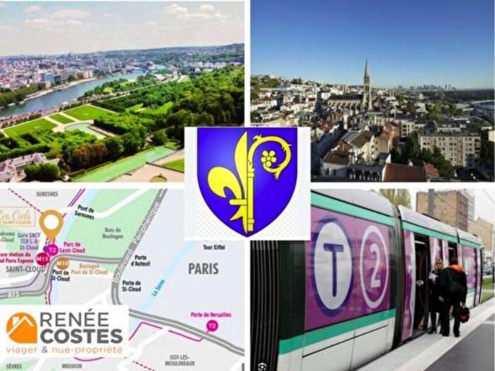 Appartement à vendre - Saint-Cloud, Coteaux, Bords de Seine - 4 pièces - 3 chambres