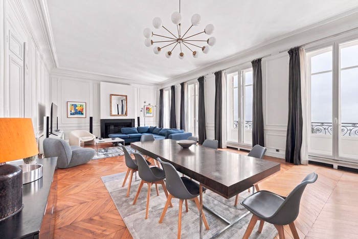 Saint Philippe du Roule, Paris 8ème arrondissement : Appartement 4 pièces à louer